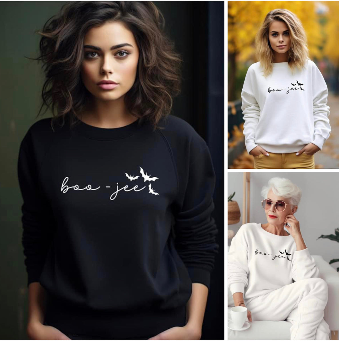 BOO-JEE - Cursive - White Ink – Shipping BT